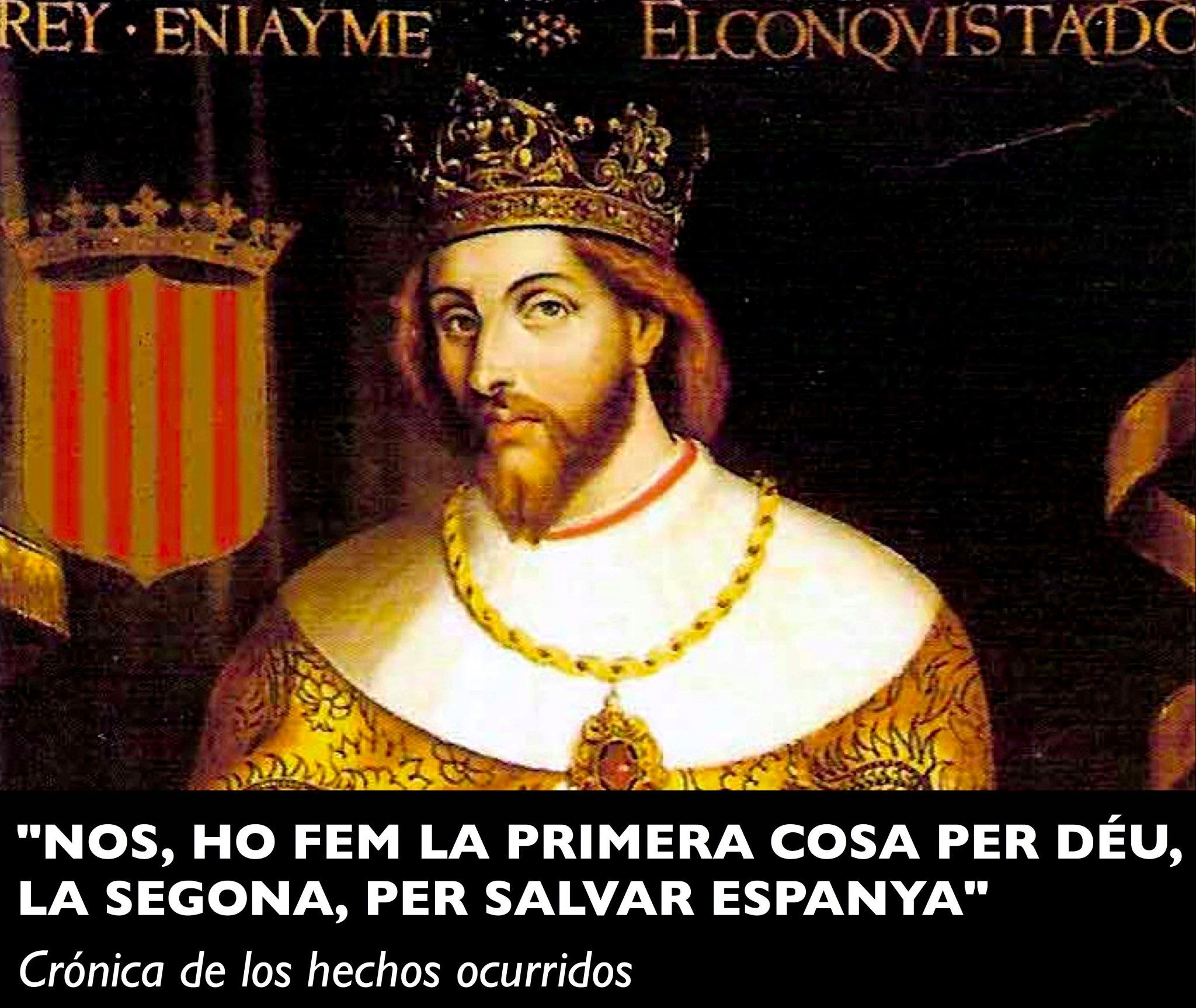 Lección de Jaime I el conquistador para la casta prusesista – Dolça ...