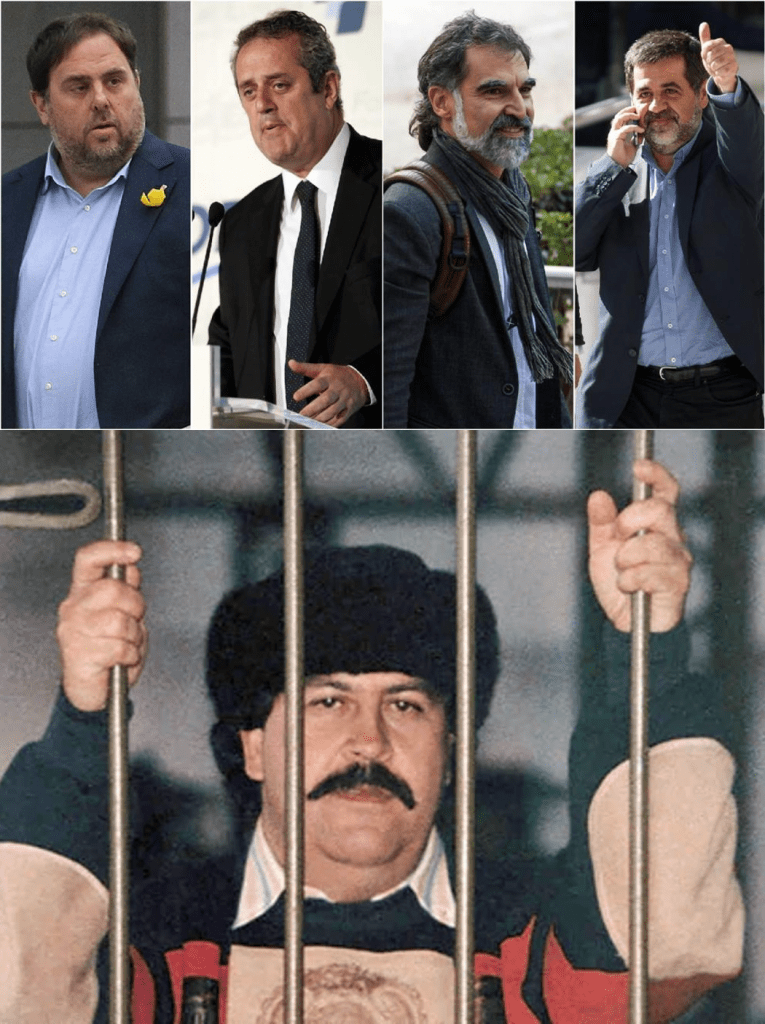 Como Pablo Escobar: así mandan desde la cárcel los políticos golpistas ...